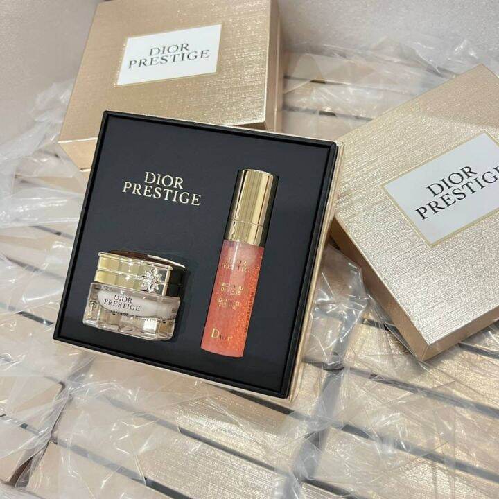 Dior Prestige Travel Set 2 items New Package🎀 | Lazada.co.th