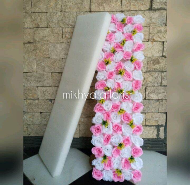 Gabus elastis dekorasi ukuran 25cm x 100cm / busa bunga / dekorasi ...
