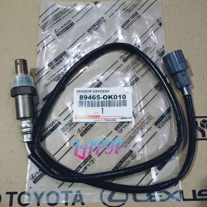 SENSOR OKSIGEN OXYGEN 02 KNALPOT TOYOTA INNOVA HILUX FORTUNER ASLI ...