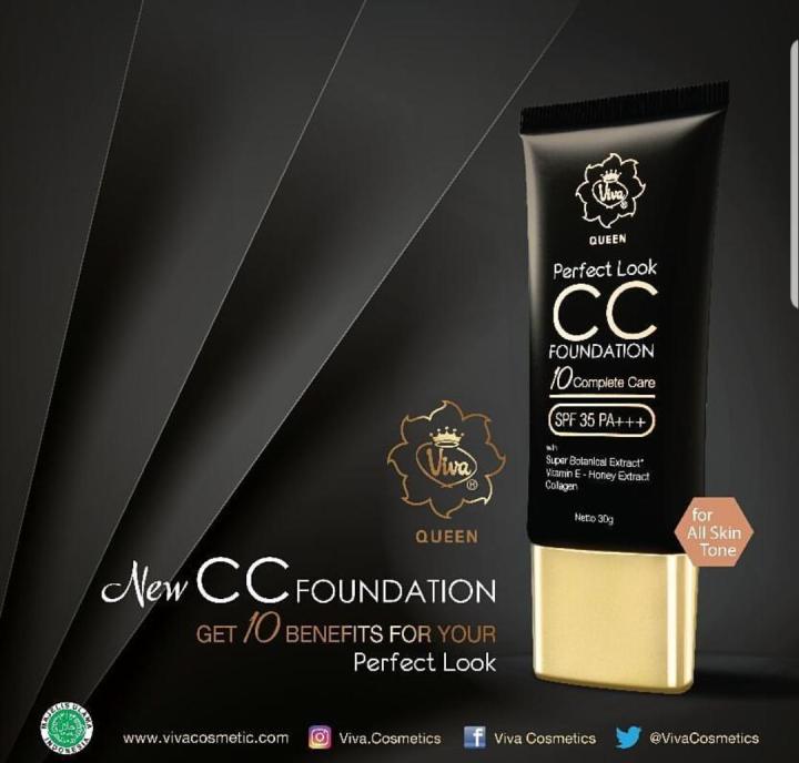 [ VIVA QUEEN ] Perfect Look CC Foundation | Lazada Indonesia