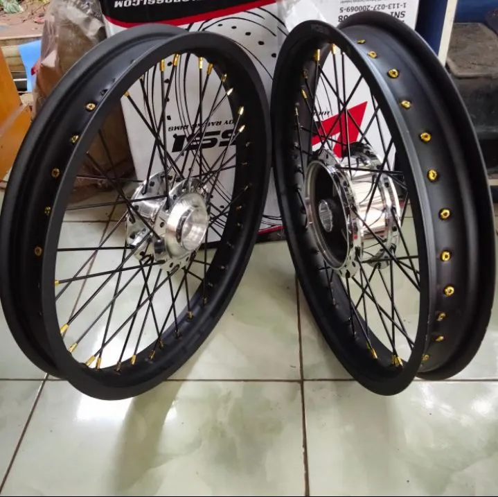 velg jari jari RX KING ukuran 185/215 ring 18 sepasang depan belakang ...