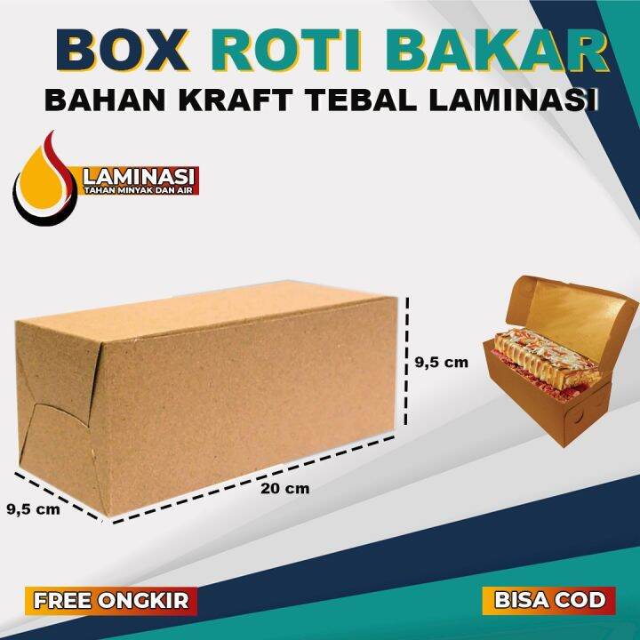 Dus Roti Bakar, Box Roti Bakar, Isi 25 pcs | Lazada Indonesia