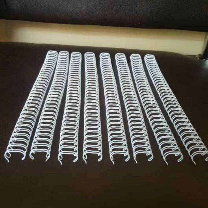 Ring Jilid Kawat Nomor 4 Spiral 1/4 A4 35 Lubang Pitch 3:1 6mm 25 ...