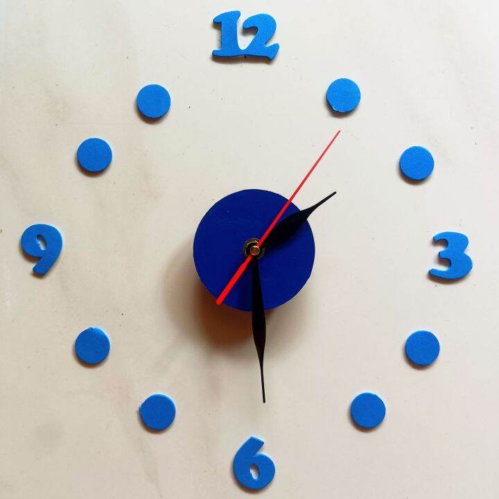 jam dinding diy 4 angka | Lazada Indonesia