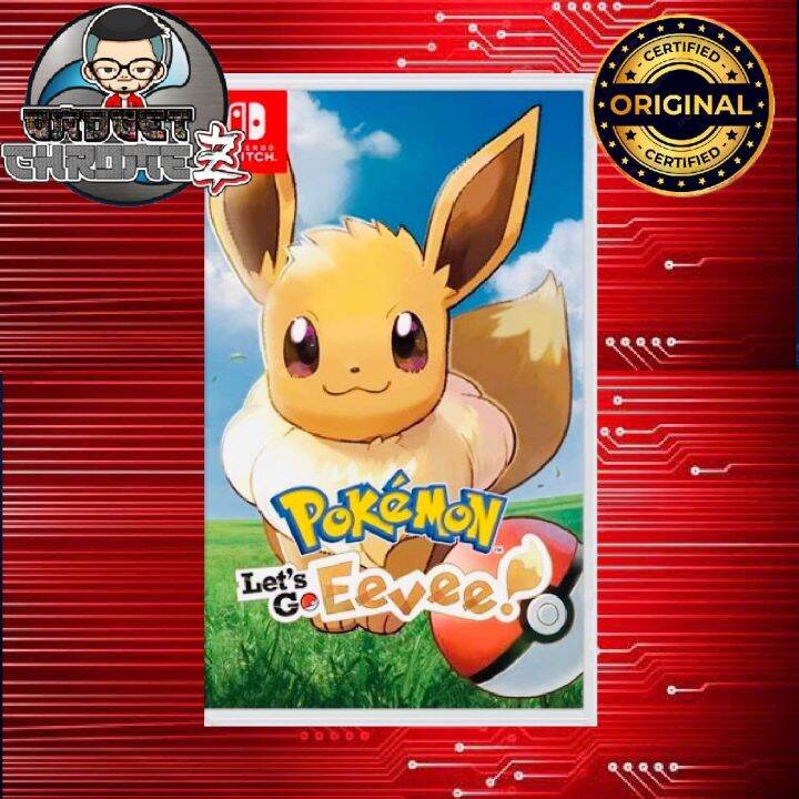 Pokemon Lets Go Eevee | Nintendo Switch Game | BRANDNEW | Lazada PH