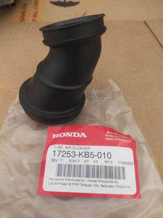 HONDA TMX155 AIR CLEANER CONNECTING TUBE 17253-KB5-010 | Lazada PH