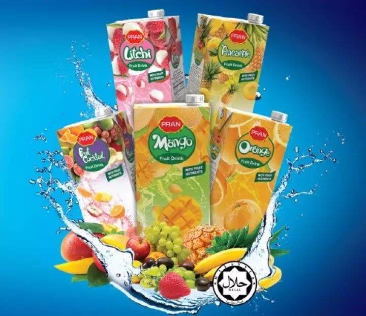 Pran Fruit Juice pack of 6 | Lazada