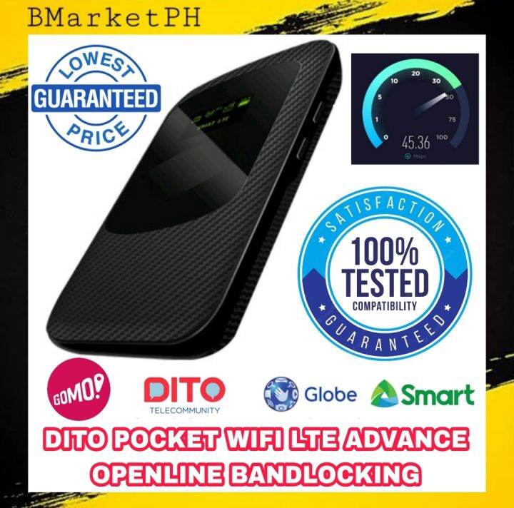 DITO POCKET WIFI OPENLINE BANDLOCKING M2A PR4 CAT 6 ( Fast Delivery ...