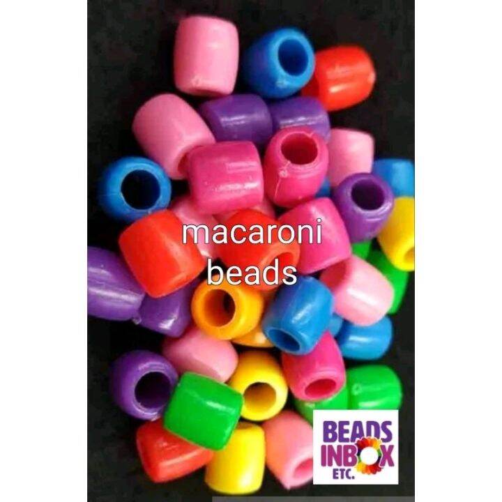 Big Macaroni Beads * By Packs of 100pcs * | Lazada PH