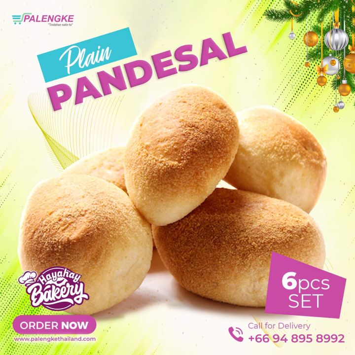 Plain Pandesal (8pcs per pack) | Lazada.co.th
