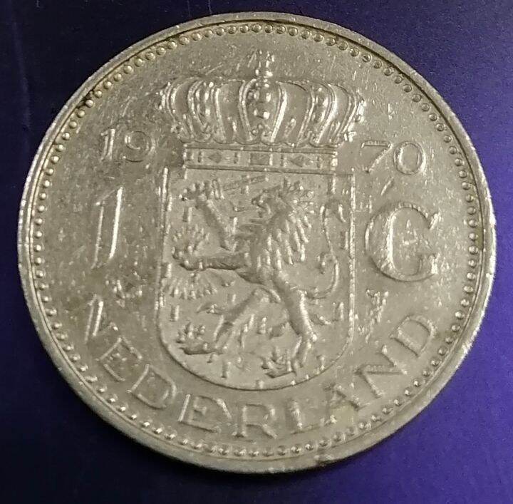 1970 Netherland 1 Gulden old coin | Lazada