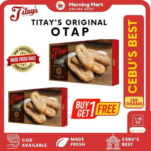 Titay's OTAP | BUY 1 TAKE 1 PROMO | 2 boxes 180 g Cebu's Best ...