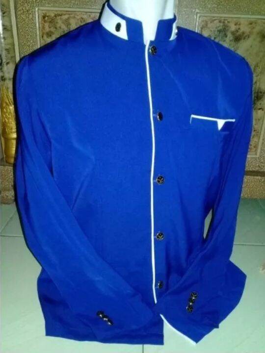 jasko pria dewasa biru lis putih | Lazada Indonesia jasko pria dewasa biru lis putih | Lazada Indonesia