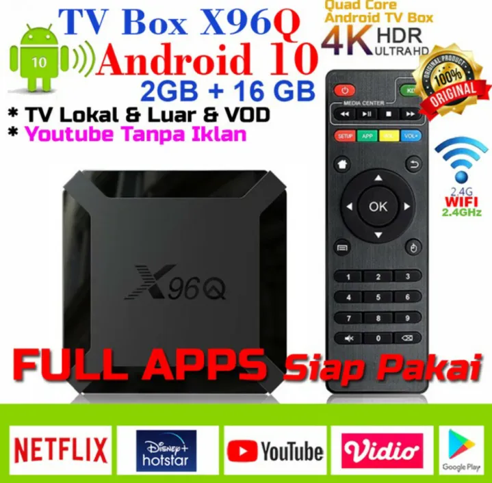 TV BOX ANDROID NEW VERSION SMART TV DIGITAL UNTUK TV TABUNG/LED ...
