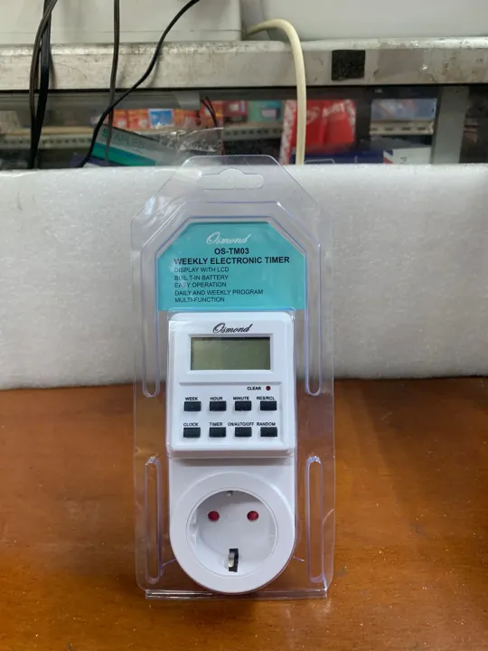timer digital stop kontak/stop kontak timer digital | Lazada Indonesia
