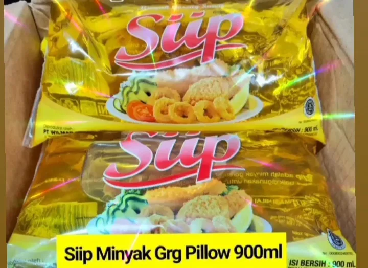 Minyak goreng siip bantal 900ml | Lazada Indonesia