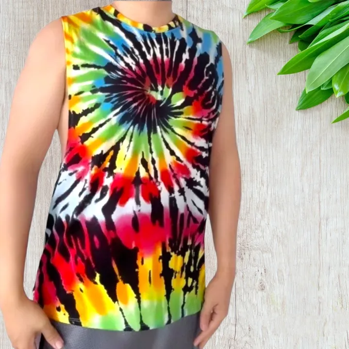 ZUMBA TIE DYE SANDO FIT TO XL | Lazada PH