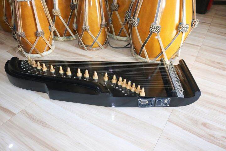 Kecapi Sunda Elektrik 20 Senar Hitam Plus Tas | Lazada Indonesia