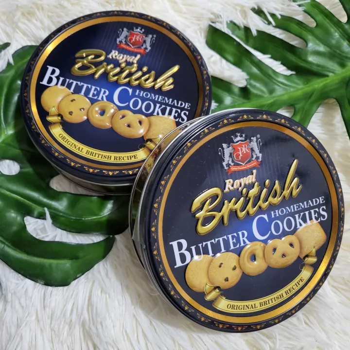 Royal British Butter Cookies Tin Can 114grams | Lazada PH