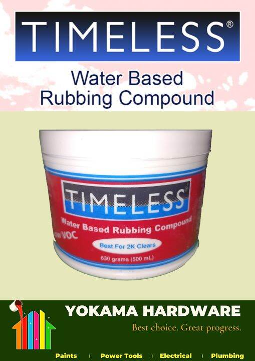 Timeless Waterbased Rubbing Compound 500ml | Lazada PH
