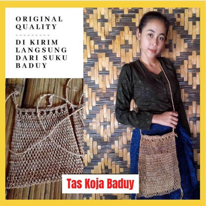 Tas Koja etnik khas suku Baduy 100% alami ramah lingkungan | Lazada ...