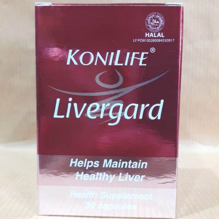 Konilife Livergard utk kesehatan liver | Lazada Indonesia