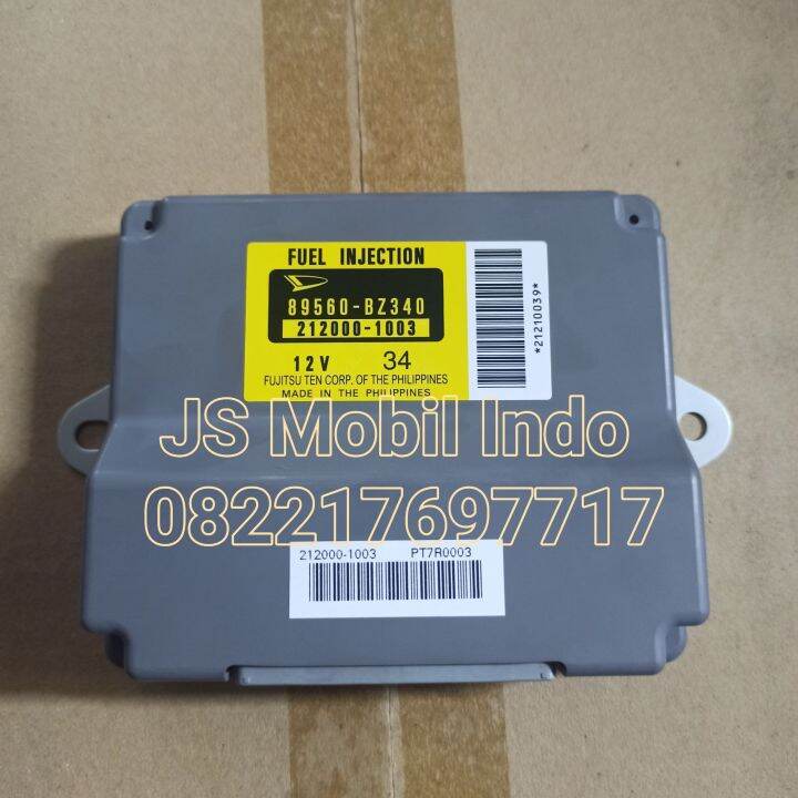 Ecu Komputer Computer Toyota Avanza Xenia 89560-BZ340 Asli Resmi 2003 ...