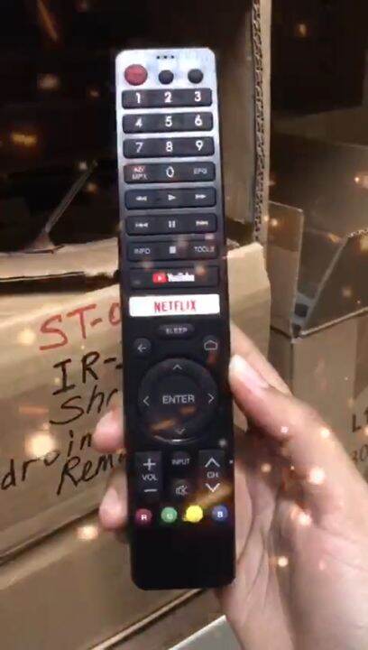 Sharp LED Android TV Smart TV Remote Control GB345WJSA GB326WJSA ...