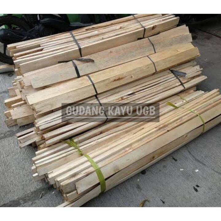 Kayu Packing Papan Sengon Bekas Palet 1 ikat isi 10 Batang | Lazada ...