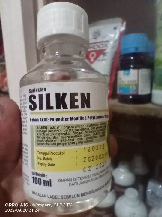 Silken Perekat Penembus Perata Insektisida dan Herbisida Terbaik 100 Ml ...