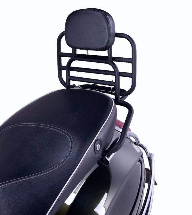 Piaggio Vespa Modified GTS GTV Rear Rack Folding Back Black Yogon ...