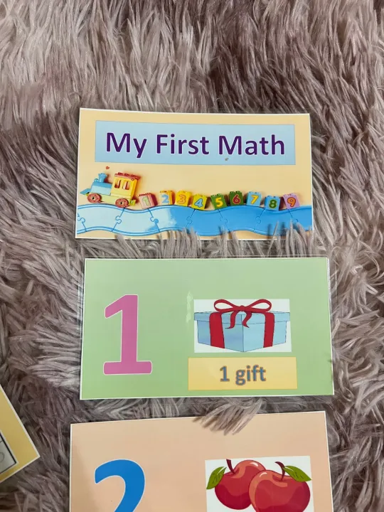 laminated number flashcards | Lazada PH