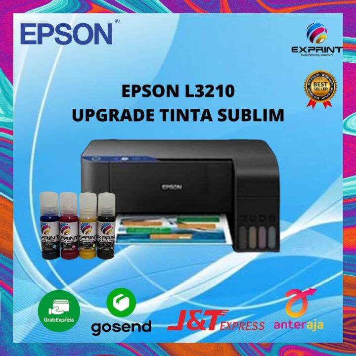 Printer Epson L3210 Upgrade Tinta Sublim | Lazada Indonesia