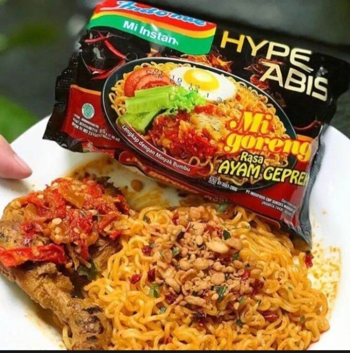 PAKET 10 MIE INSTAN AYAM GEPREK mie instan / mie Indomie rasa ayam geprek | Lazada Indonesia