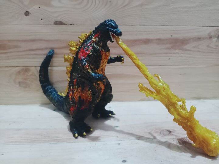 recast figure classic burning godzilla 1954 plus atomic beam api laser ...