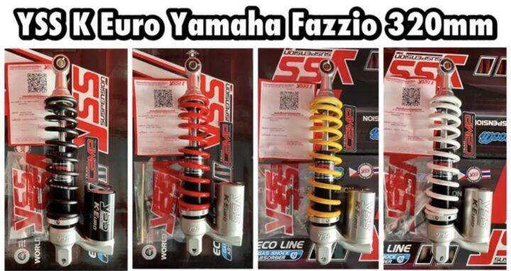 YSS K Euro Yamaha Fazzio 320mm Click Beat | Lazada PH