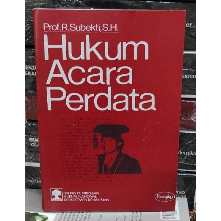 Hukum acara perdata Prof subekti | Lazada Indonesia