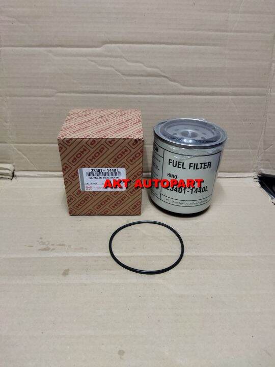 Fuel Filter solar lower/Saringan Solar bawah Hino Lohan Fm260 23401 ...