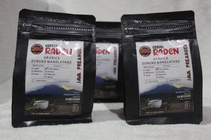 Kopi Arabica Gunung Manglayang Process Full Wash 100 Gram | Lazada ...