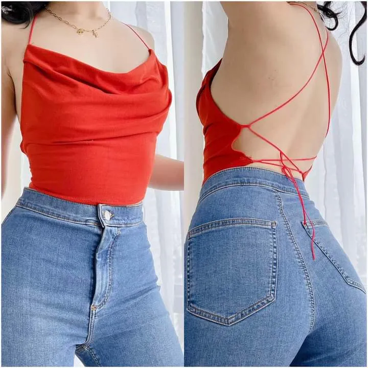 String Backless Top | Lazada PH