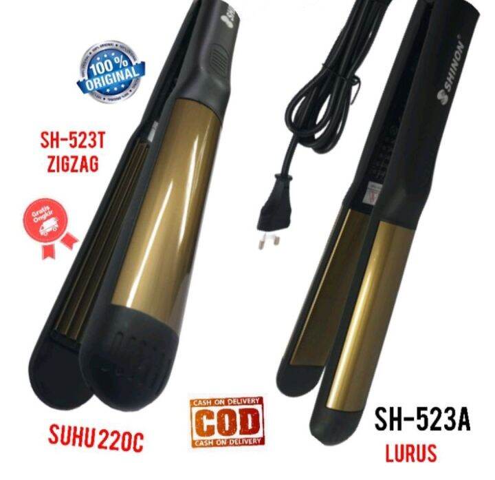 CATOK LURUS KRITING 2 IN 1 CURLY PROFESIONAL SHINON SH 523A PANAS ...