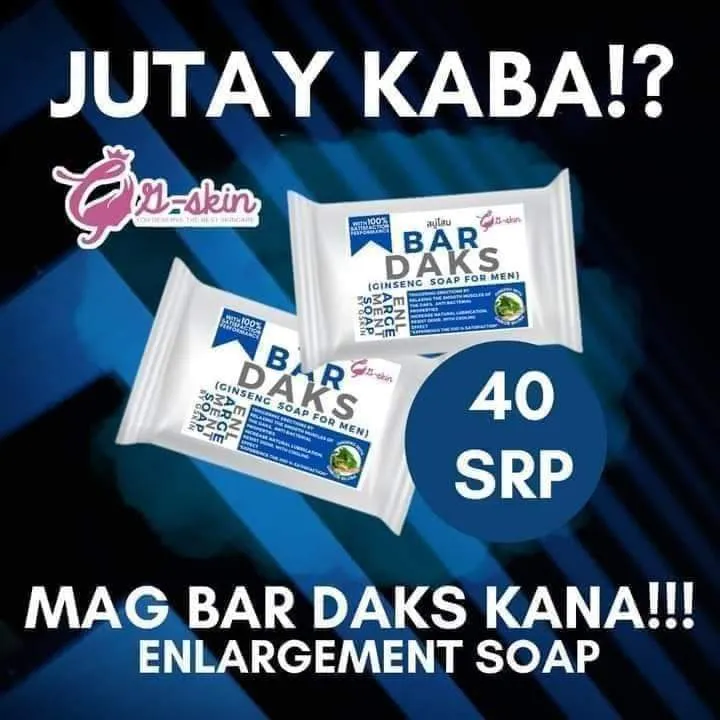 Bar Daks Ginseng Soap for Men by Gskin | Lazada PH