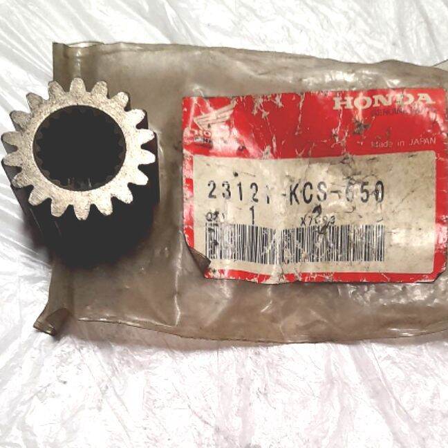 HONDA TMX125, GL125, TM125S, SR125, CG125 GENUINE JAPAN FACTORY PRIMARY DRIVE GEAR (18-TEETH ...