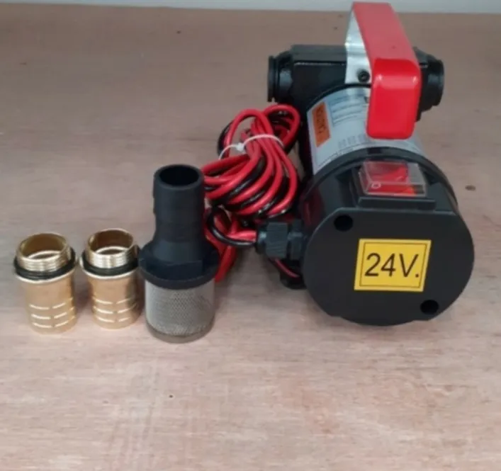 Pompa Minyak DC Direct Current Oil Pump 24Volt - 6,5A Untuk BBM Solar ...