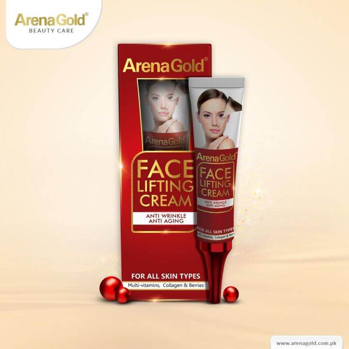 Arena Gold Face Lifting Cream With Collagen | Lazada