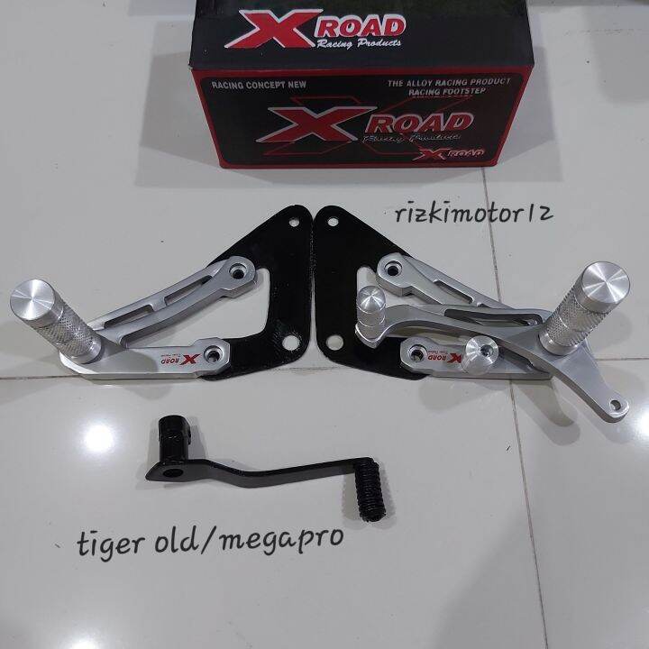 FOOTSTEP UNDERBONE X ROAD HONDA MEGAPRO /TIGER OLD TROMOL | Lazada ...