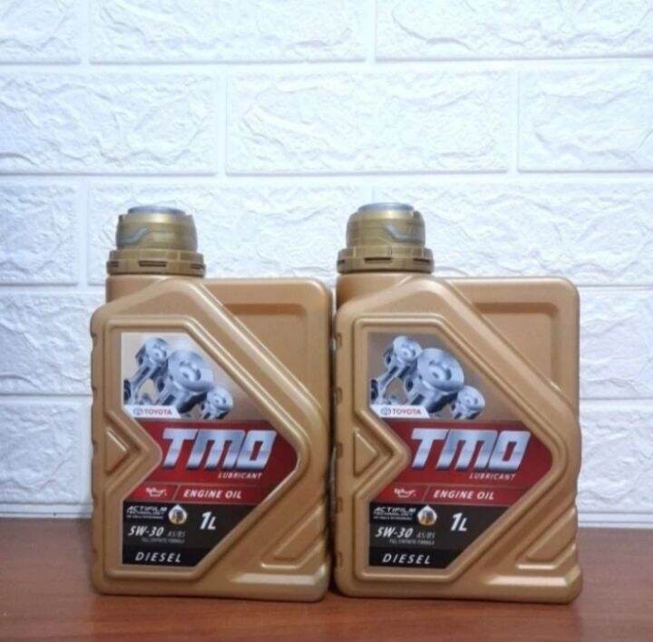 Oli TMO (Toyota Sae 5W-30 Gold Diesel) 1Liter ,Full Sythentic ,Original ...