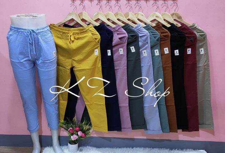Plus size Candy Pants Strechable | Lazada PH
