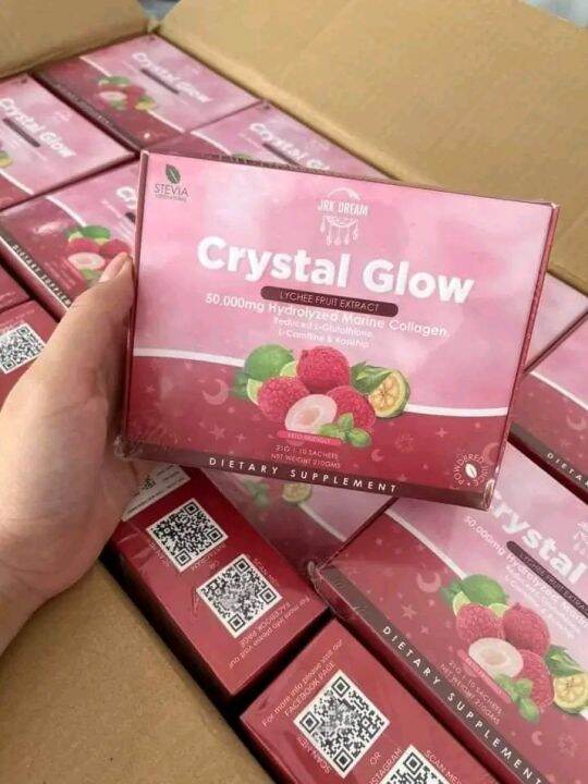 (COD) JRK Dream Crystal Glow Collagen+Slimming Drink 10 sachets/Box 210G | Lazada PH