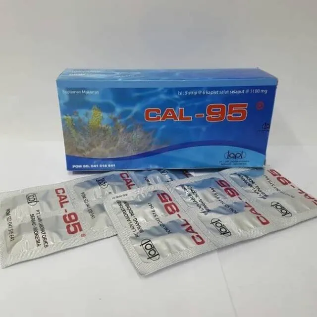 Cal 95 per strip 6 tablet vitamin tulang | Lazada Indonesia